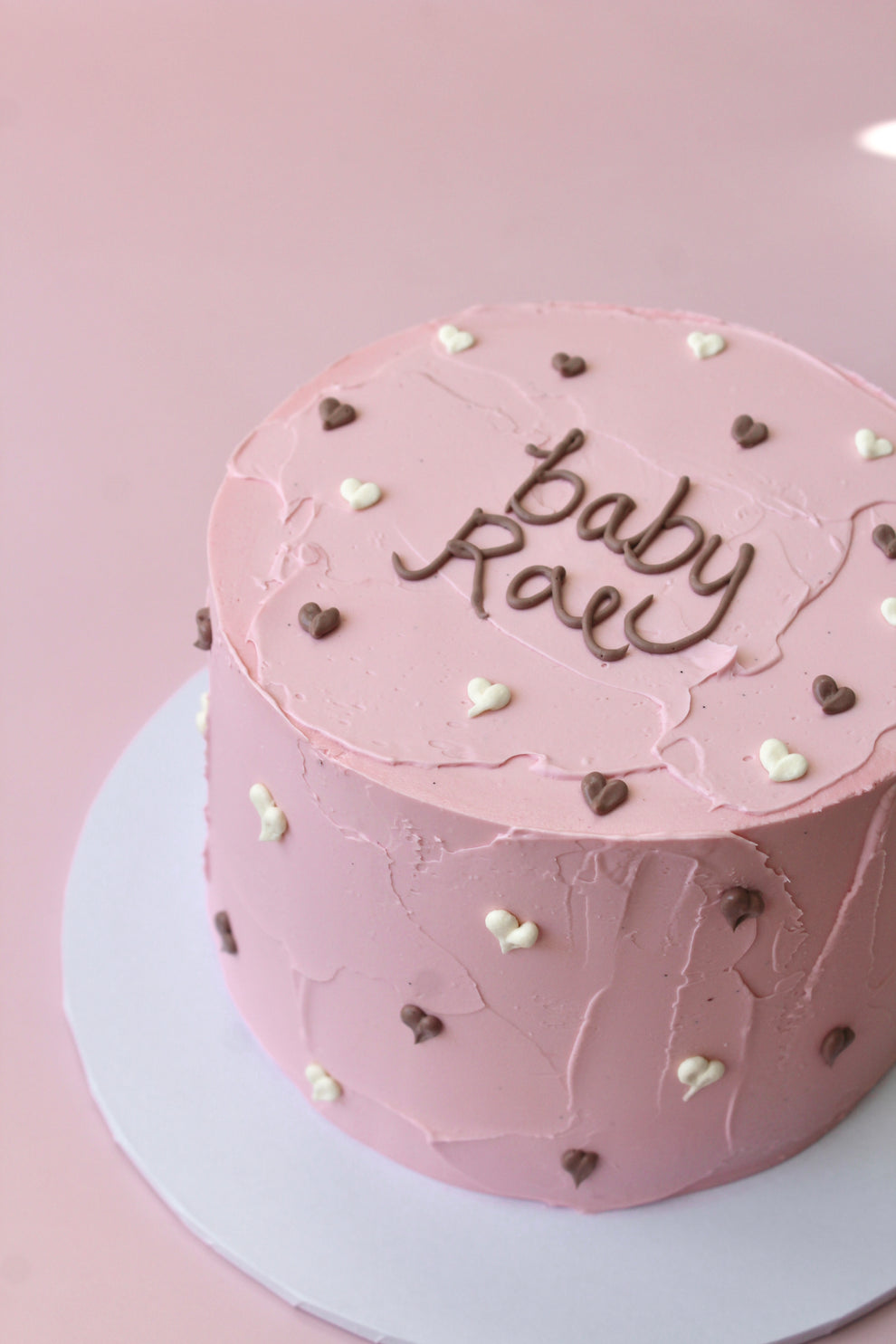 Textured Buttercream Cake – Sweet Street Cakery